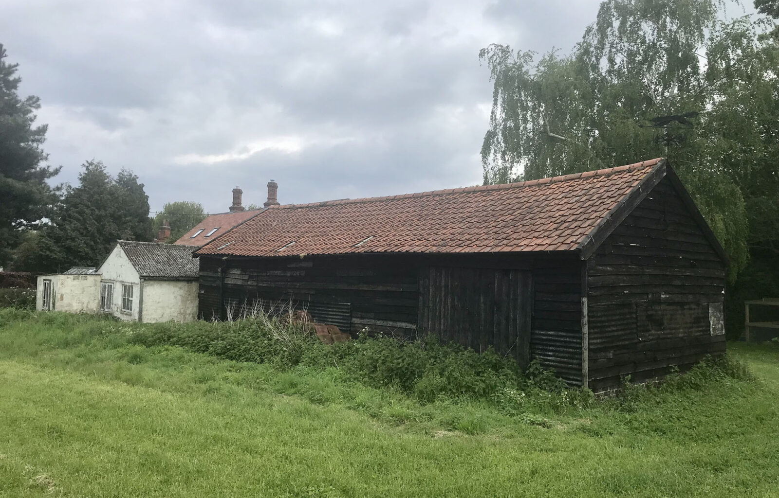Barn Conversion Before and After - Roger Gladwell Timber Frame Construction