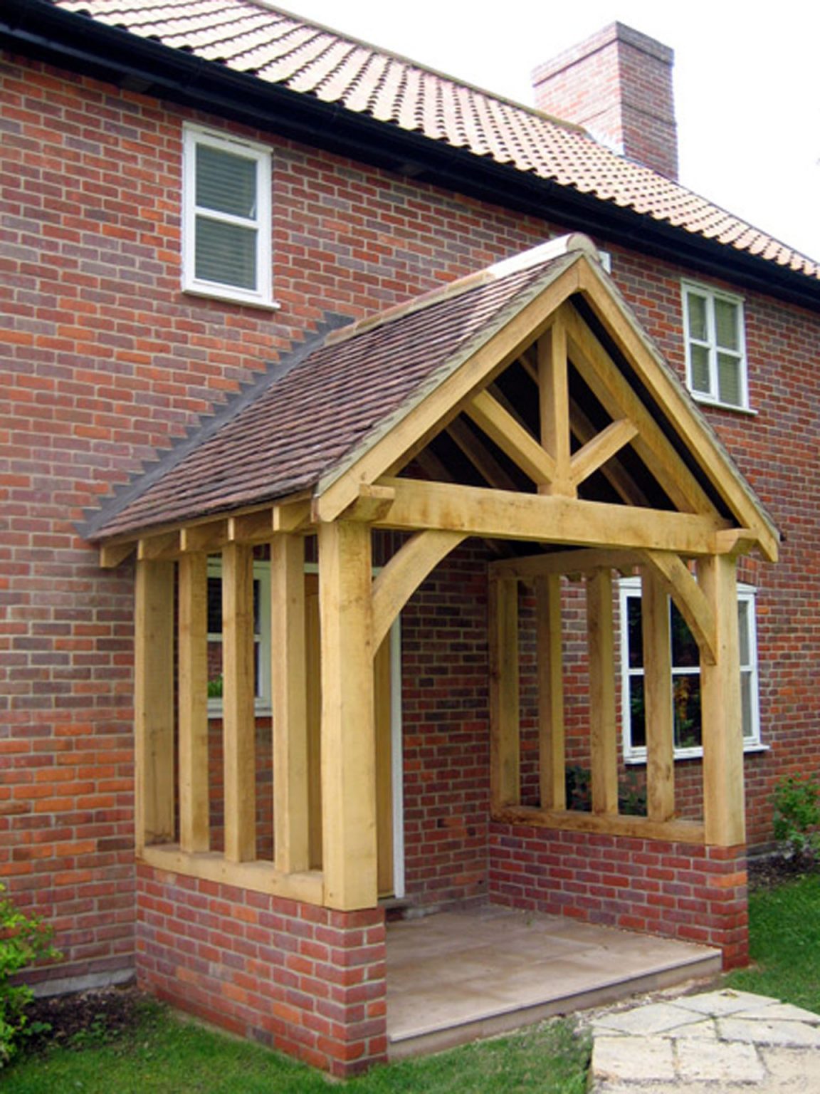 Timber Porches - Roger Gladwell Timber Frame Construction
