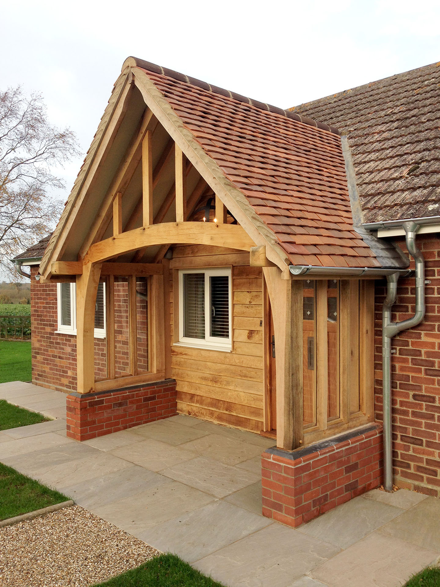 Timber Porches - Roger Gladwell Timber Frame Construction
