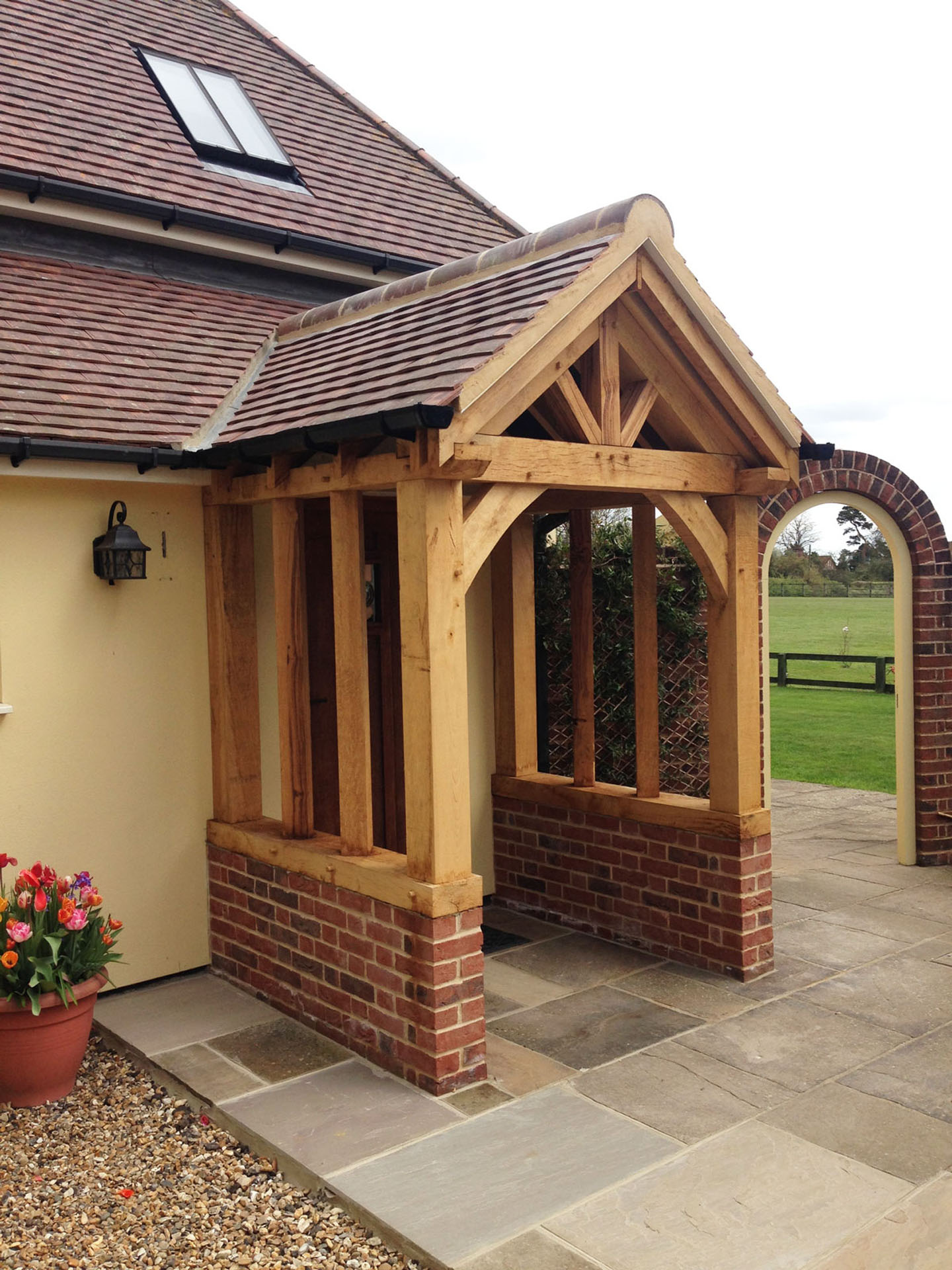 Timber Porches - Roger Gladwell Timber Frame Construction