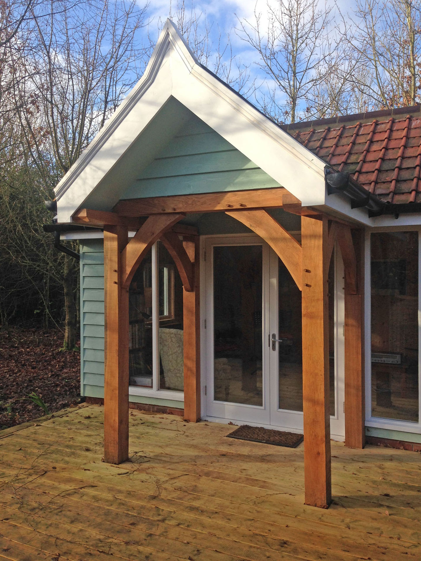 Timber Porches - Roger Gladwell Timber Frame Construction