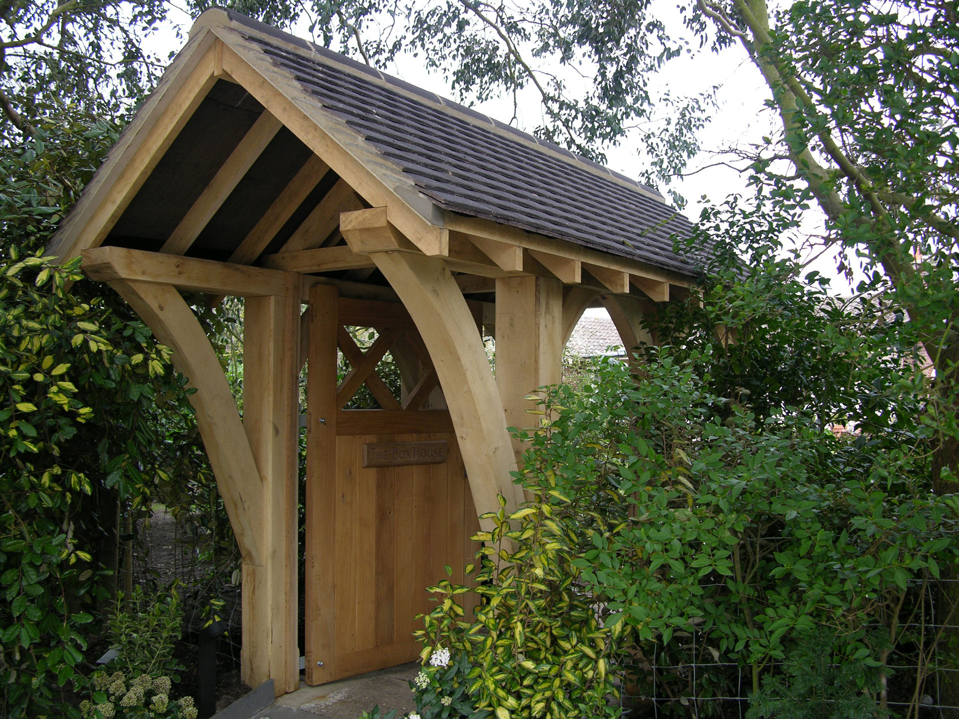 Timber Porches - Roger Gladwell Timber Frame Construction