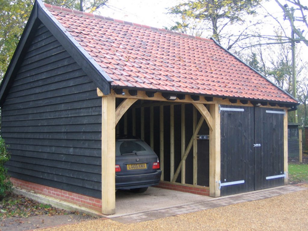 Garages and Car Ports - Roger Gladwell Timber Frame Construction