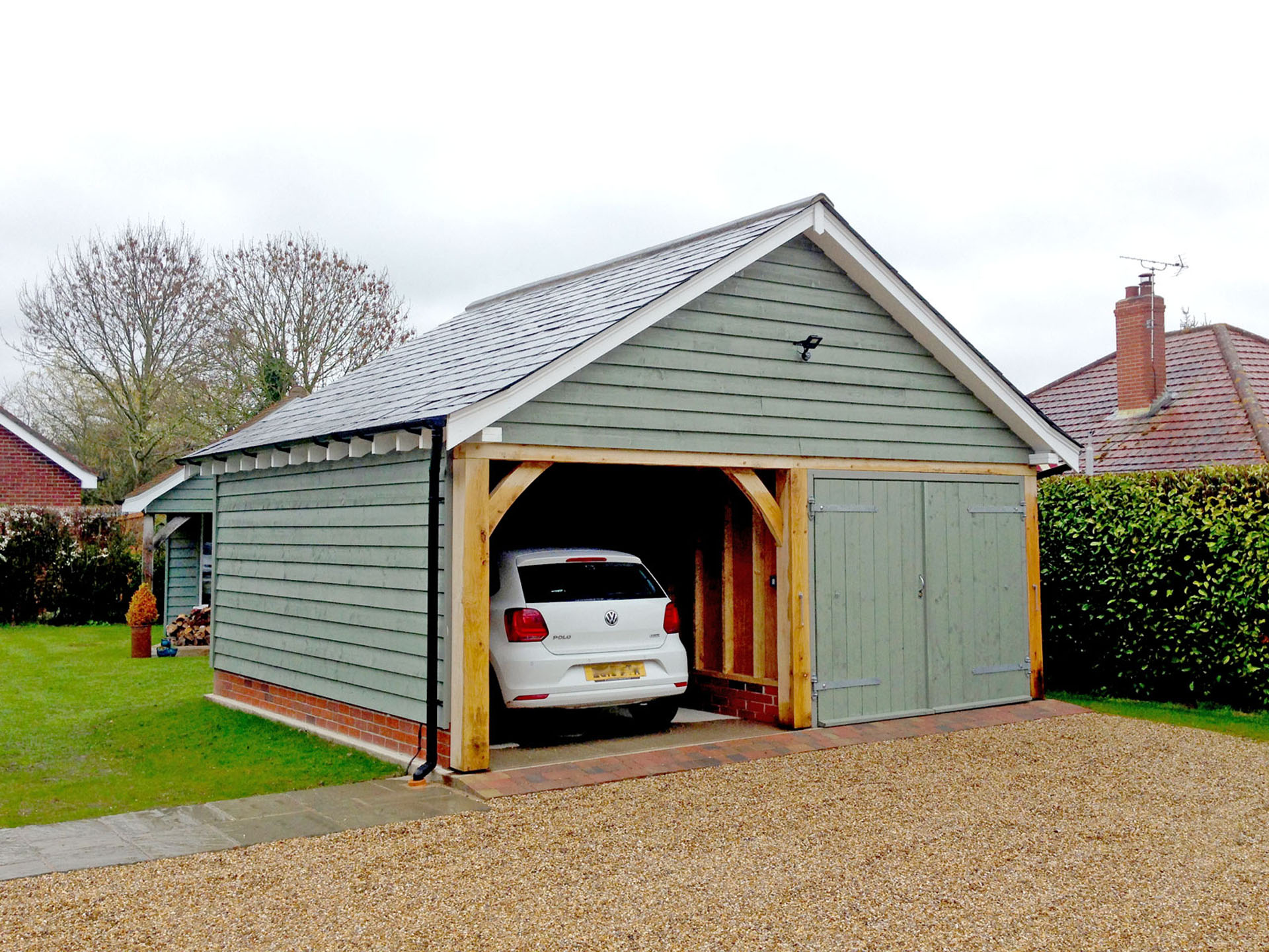 Garages and Car Ports - Roger Gladwell Timber Frame Construction