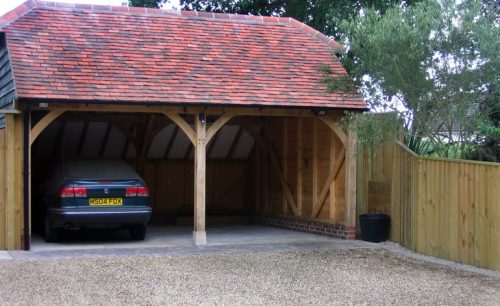 Garages and Car Ports - Roger Gladwell Timber Frame Construction