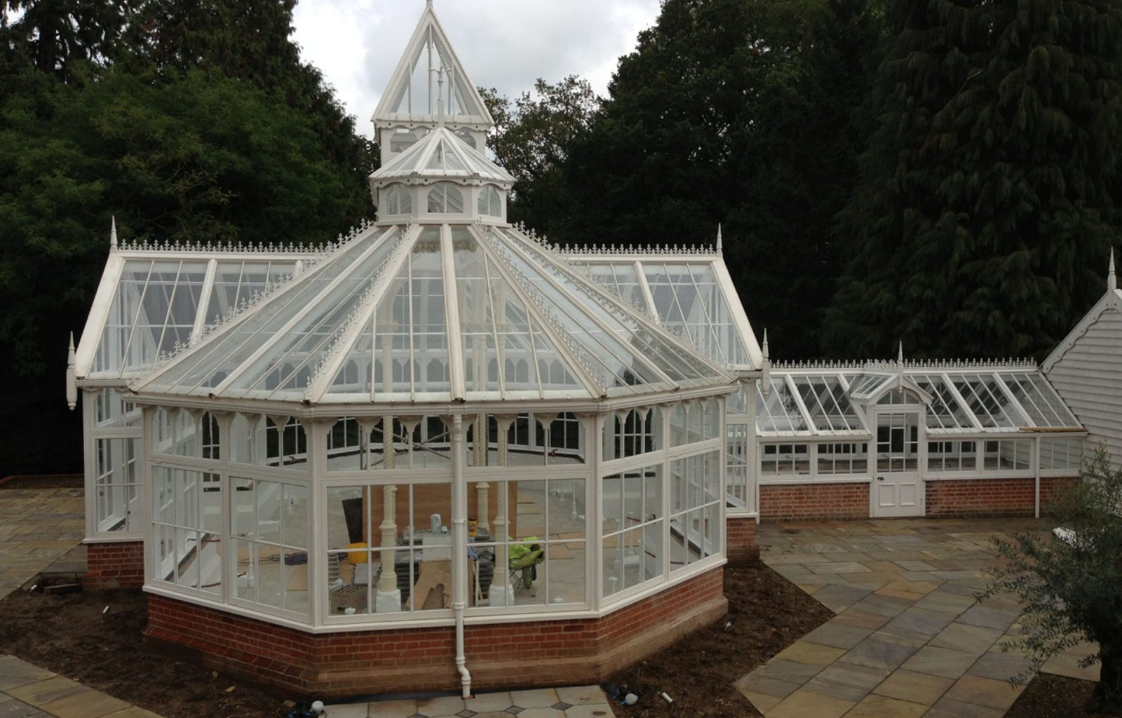 Palm House Restoration - Roger Gladwell Timber Frame Construction