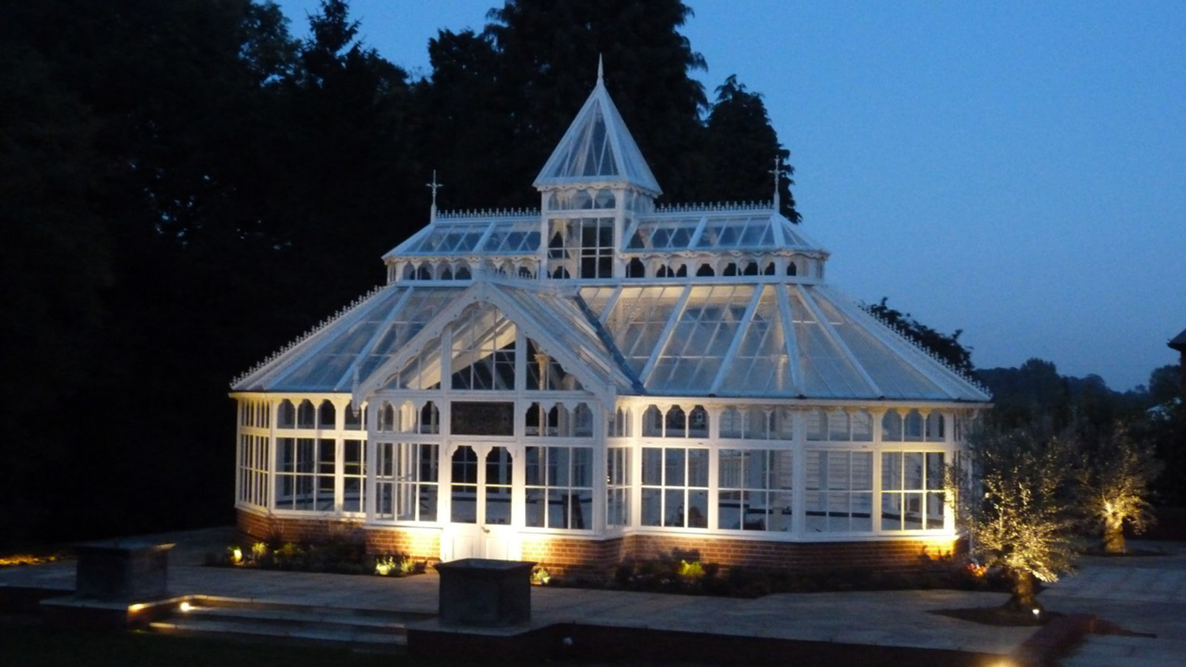 Palm House Restoration - Roger Gladwell Timber Frame Construction