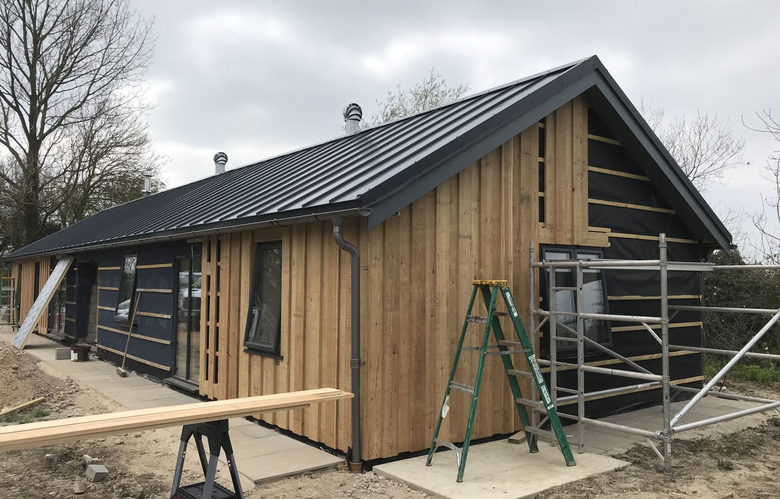 Farm building conversion - Roger Gladwell Timber Frame Construction