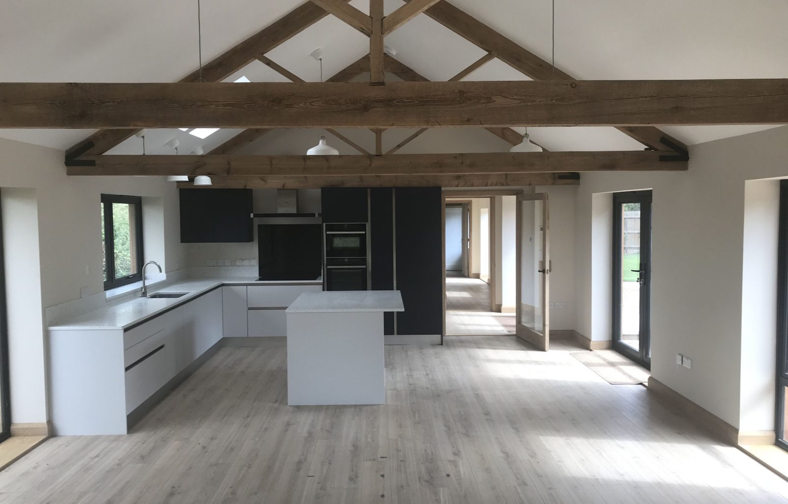 Farm building conversion - Roger Gladwell Timber Frame Construction