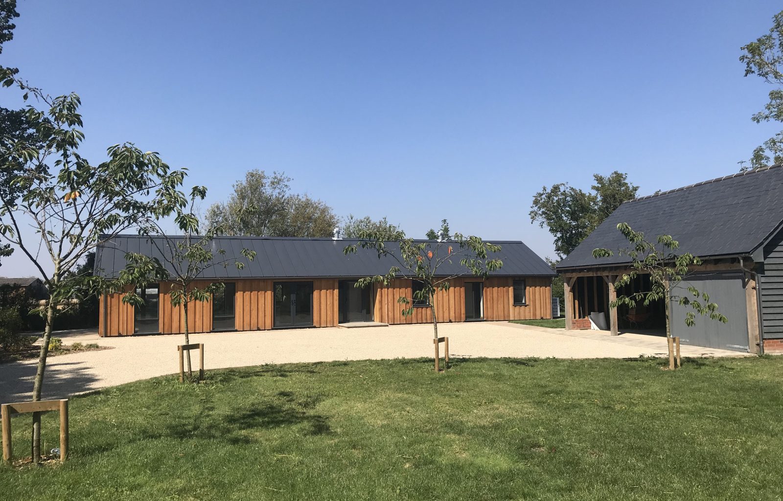 Farm building conversion - Roger Gladwell Timber Frame Construction