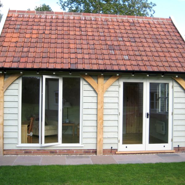 Summerhouse, interior and exterior - Roger Gladwell Timber Frame ...