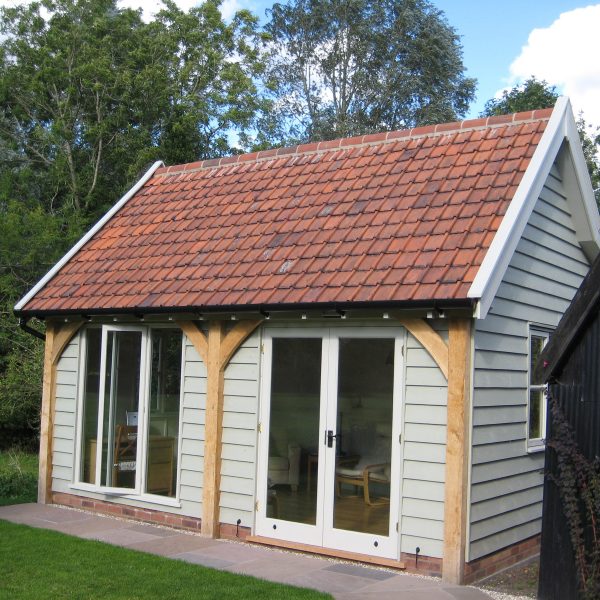Summerhouse, interior and exterior - Roger Gladwell Timber Frame ...