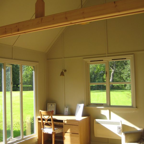 Summerhouse, interior and exterior - Roger Gladwell Timber Frame ...