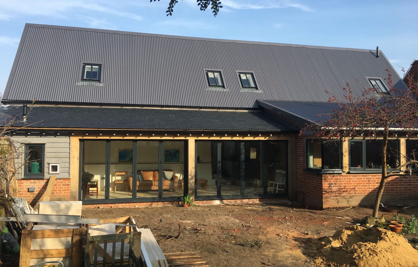 Timber Barn Conversion - Roger Gladwell Timber Frame Construction