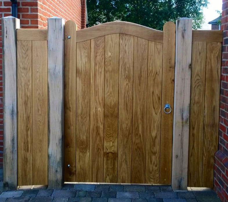 Timber Garden Gates - Roger Gladwell Timber Frame Construction