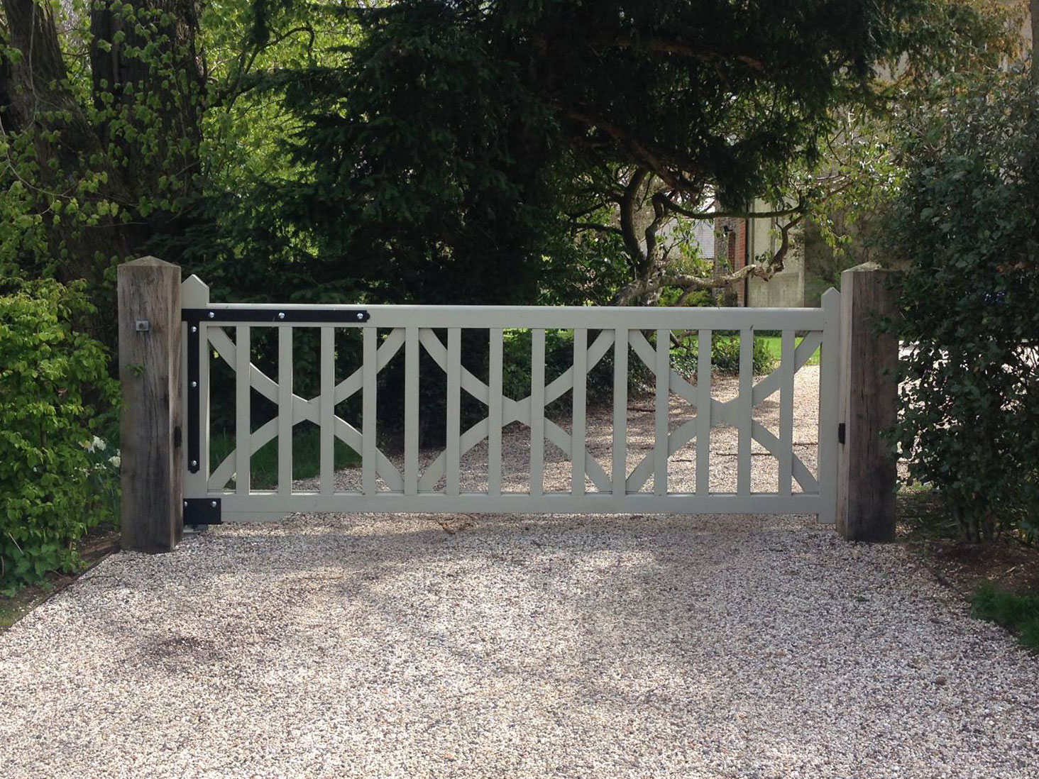 Timber Garden Gates - Roger Gladwell Timber Frame Construction