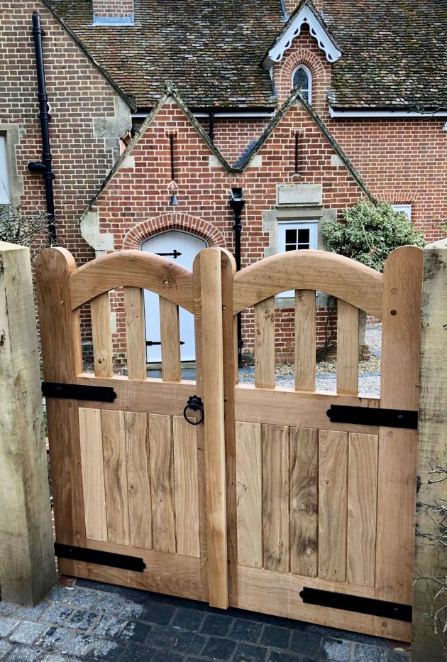 Timber Garden Gates - Roger Gladwell Timber Frame Construction