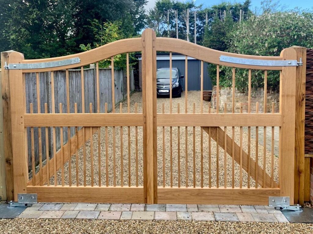 Timber Garden Gates - Roger Gladwell Timber Frame Construction