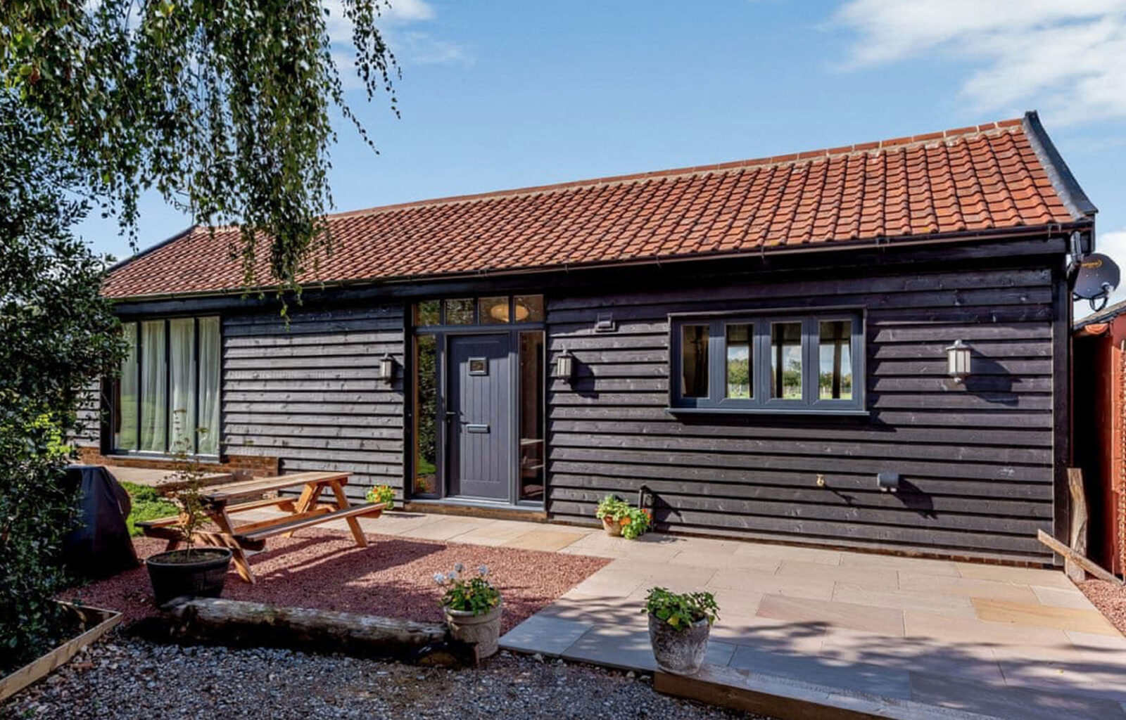 Barn Conversion Before and After - Roger Gladwell Timber Frame Construction