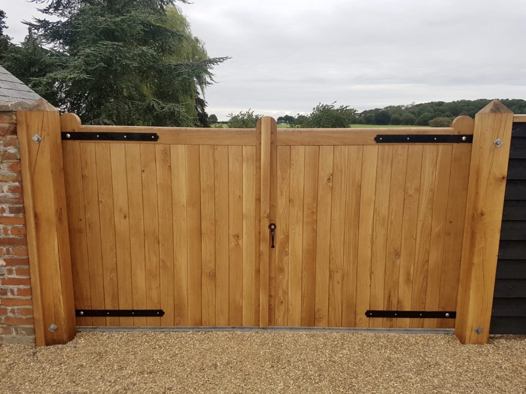 Timber Garden Gates - Roger Gladwell Timber Frame Construction