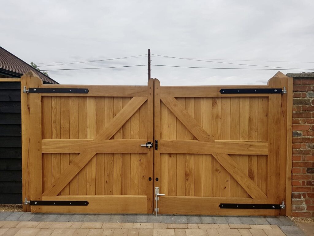Timber Garden Gates - Roger Gladwell Timber Frame Construction