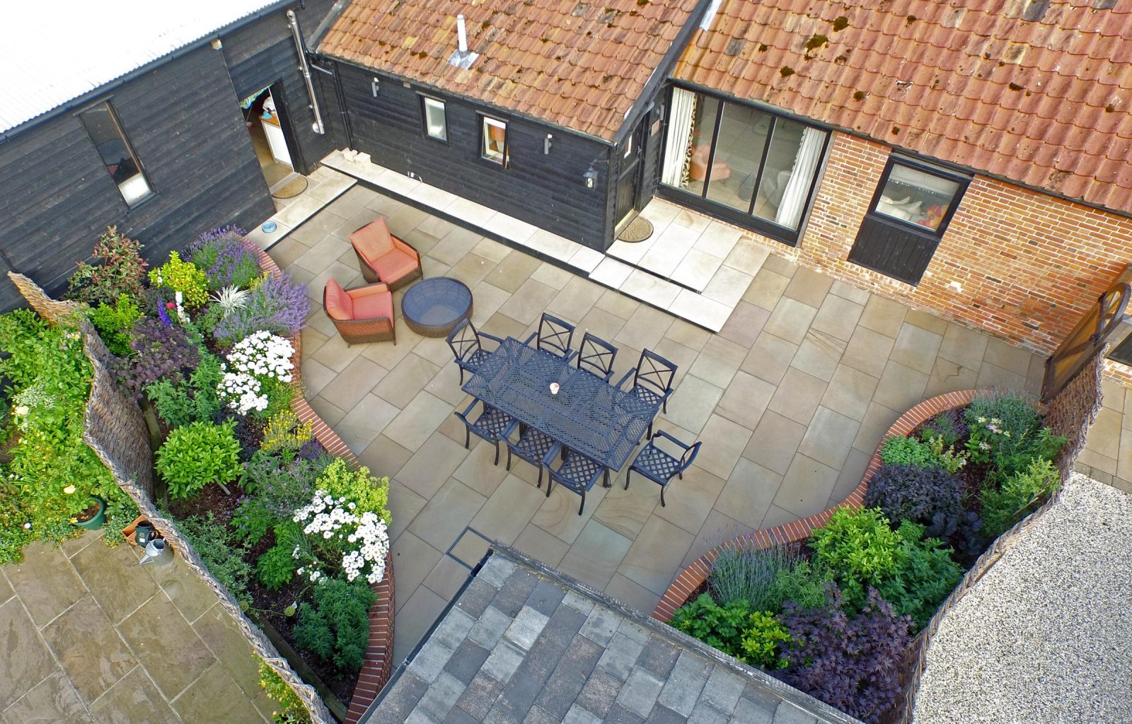 Courtyard Construction - Roger Gladwell Landscape & Design