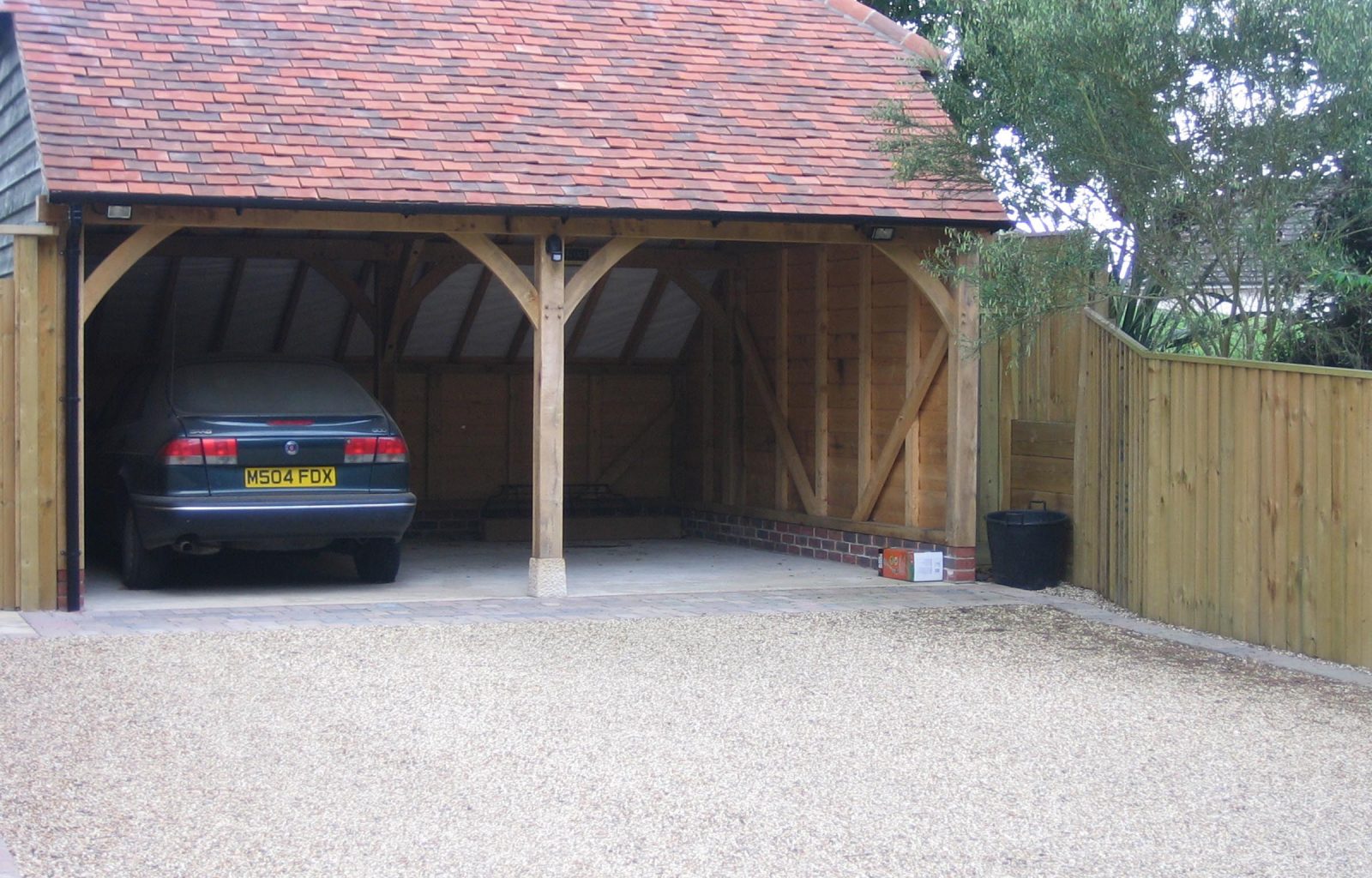 Hard Landscaping with Cart Lodge - Roger Gladwell Landscape & Design