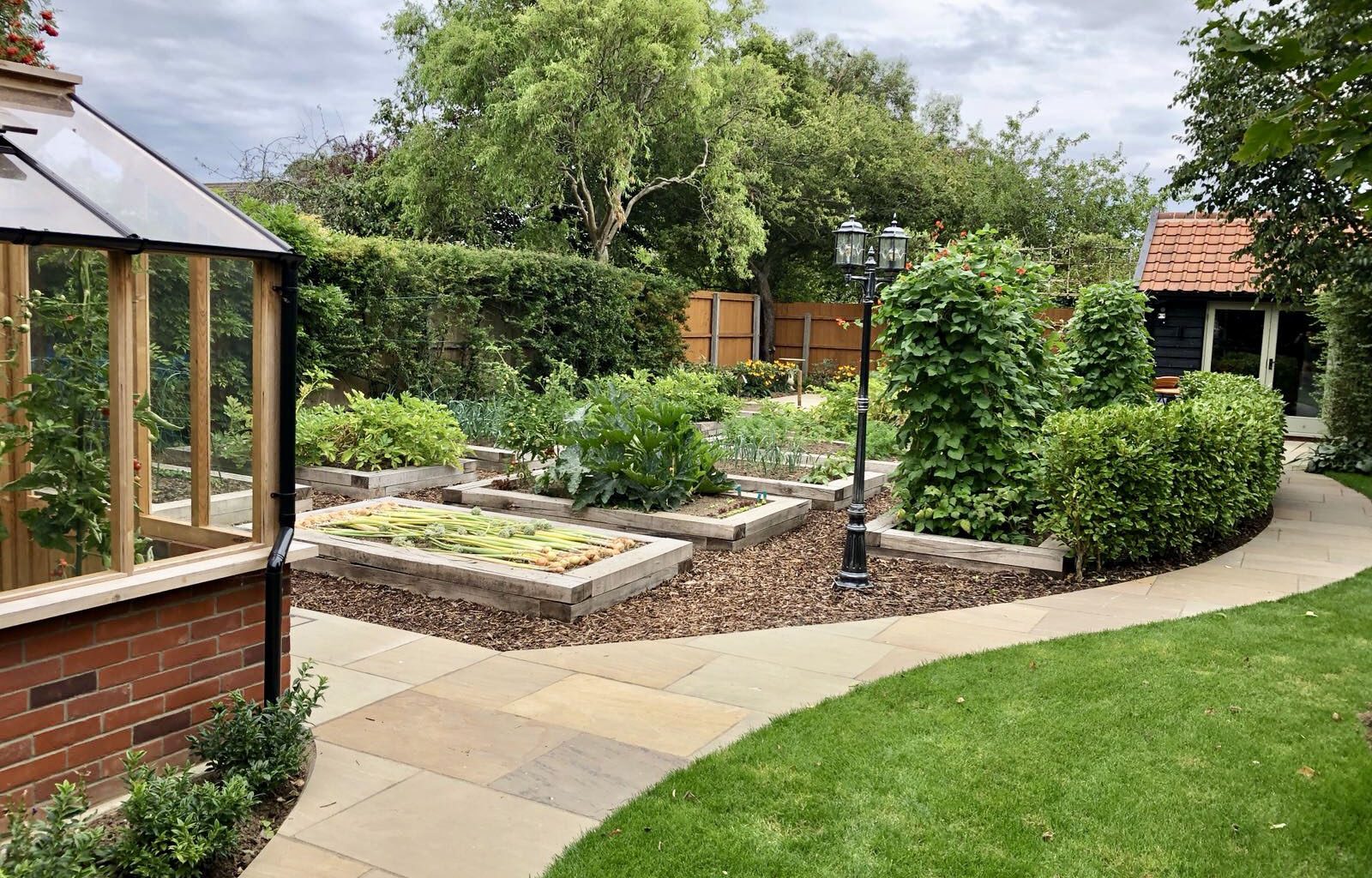 Vegetable Garden Landscaping - Roger Gladwell Landscape & Design