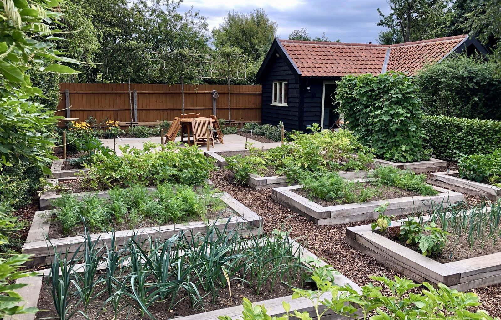 Vegetable Garden Landscaping - Roger Gladwell Landscape & Design