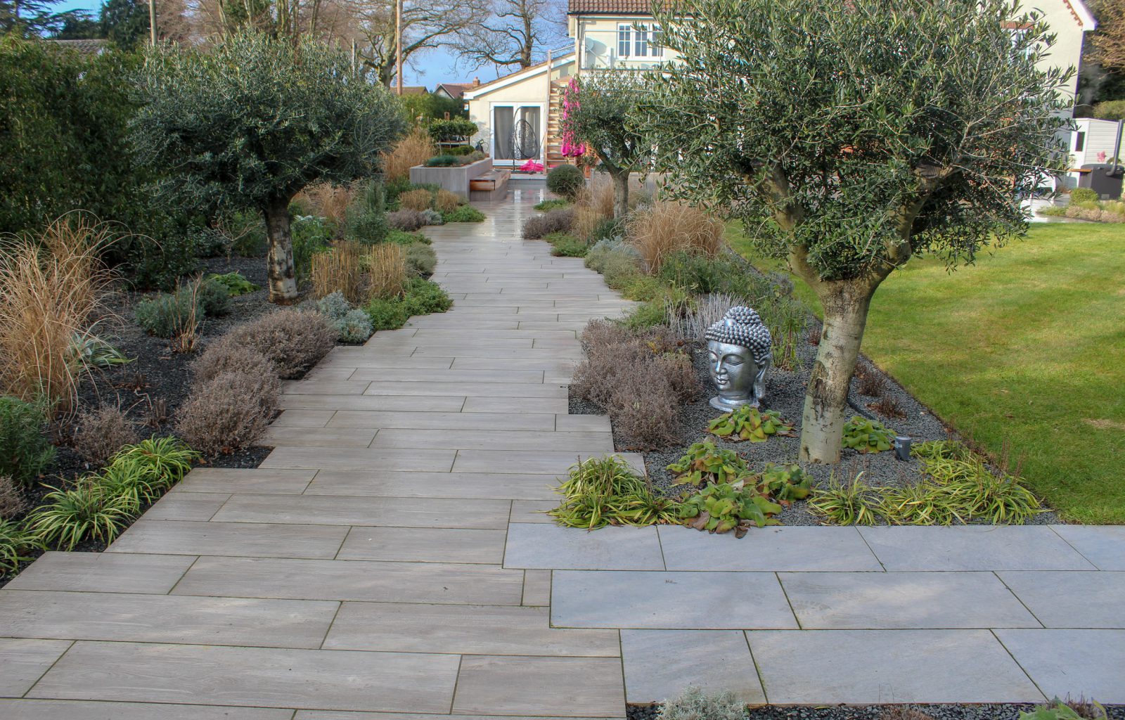 New Patio Paving and Landscaping - Roger Gladwell Landscape & Design