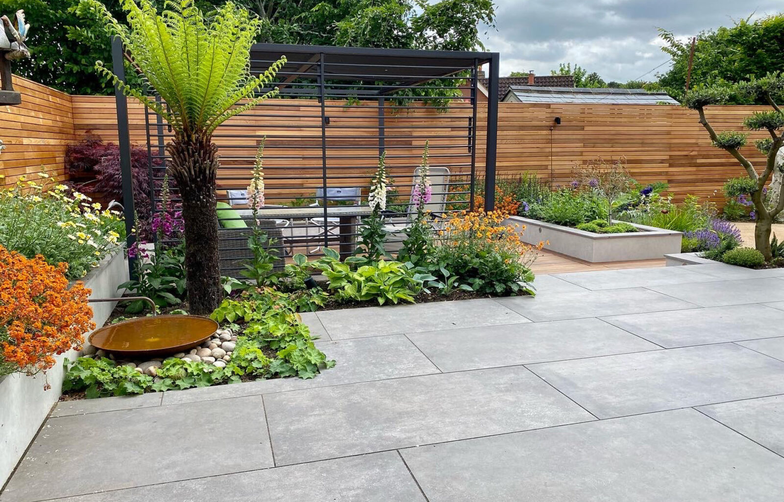 Garden Landscaping Project at Ufford, Suffolk - Roger Gladwell ...
