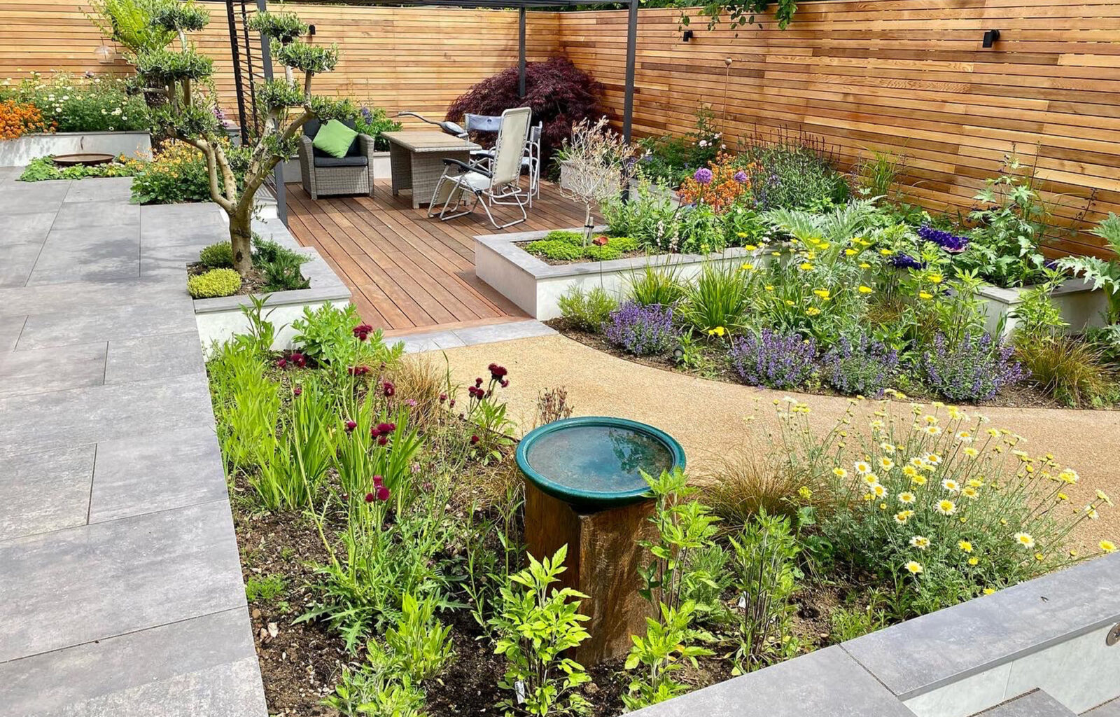 Garden Landscaping Project at Ufford, Suffolk - Roger Gladwell ...